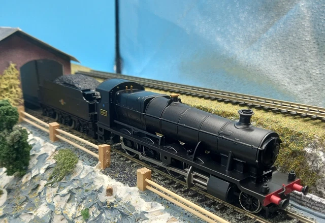 OO GAUGE SCALE Vintage Steam Locomotive Train For Hornby Model Railway ...