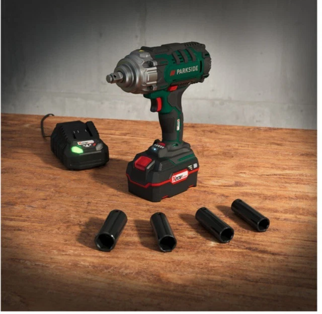 PARKSIDE® BOULONNEUSE/VISSEUSE À choc sans fil PASSK 20-Li , 20 V EUR ...