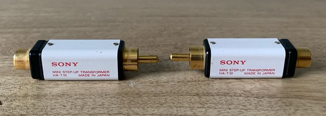 PAIR SONY HA-T10 Moving Coil MC Step up Transformers (SUT) £129.99 ...