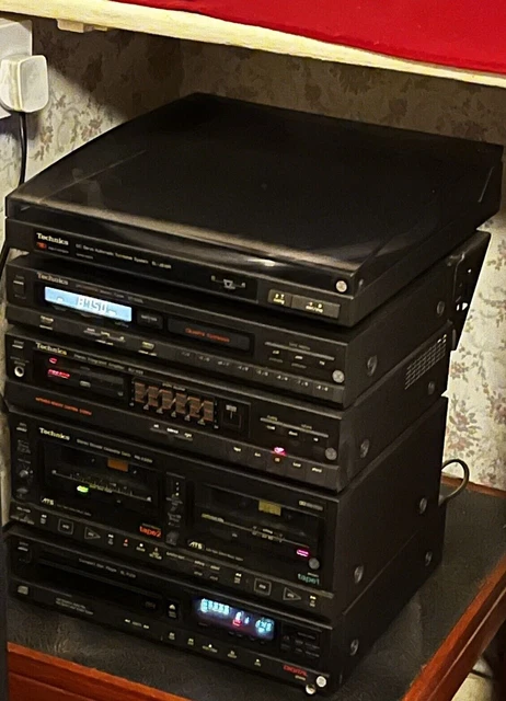 TECHNICS HI FI Stacking System, 1980's, Original, High End, Excellent ...