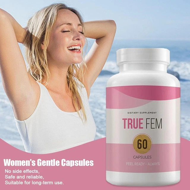 60PCS TRUE FEM Caps 200:1 [Max Strength Digestive Aid, Colon Cleanse ...