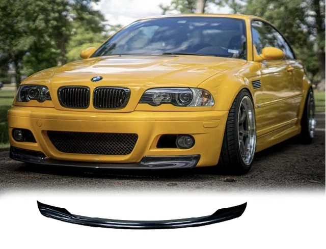 BMW E46 CSL Frontlippe Spoiler M3 Stoßstange Splitter BEST FIT csl ...