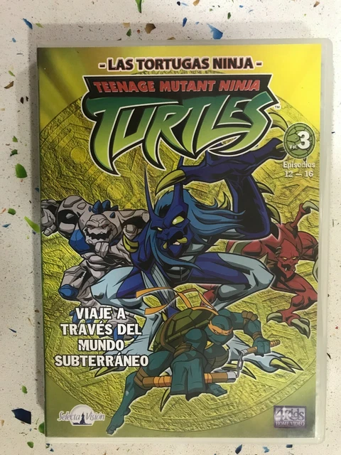 LAS TORTUGAS NINJA Dvd Teenage Mutant Ninja Turtles Vol. 3 Episodios 12 ...