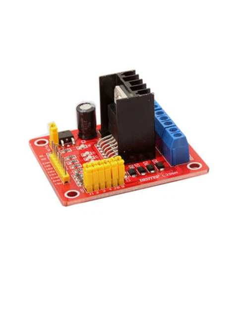 RED L298N MOTOR Driver Module Stepper Motor Drive Dual H Bridge 20W SET ...