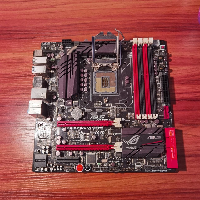 ASUS ROG MAXIMUS VI GENE Socket LGA 1150 DDR3 Motherboard £25.00 ...
