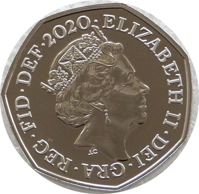 2020 ROYAL MINT Royal Shield of Arms BU 50p Fifty Pence Coin ...