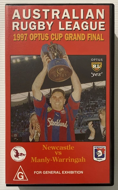 RUGBY LEAGUE ARL 1997 VHS Grand Final Newcastle Knights vs Manly Sea ...