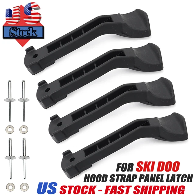 4 HOOD STRAP Panel Latch Kit For SKI DOO Freestyle 300F 550F 2006-2009 ...