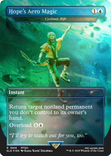 MTG SUMMER SUPERDROP 2025 Secret Lair x FINAL FANTASY Grimoire Foil ...