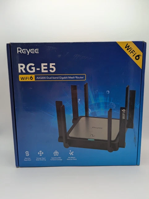REYEE RG-E5 WIFI 6 AX3200 Dual-Band Gigabit Mesh Router $44.99 - PicClick