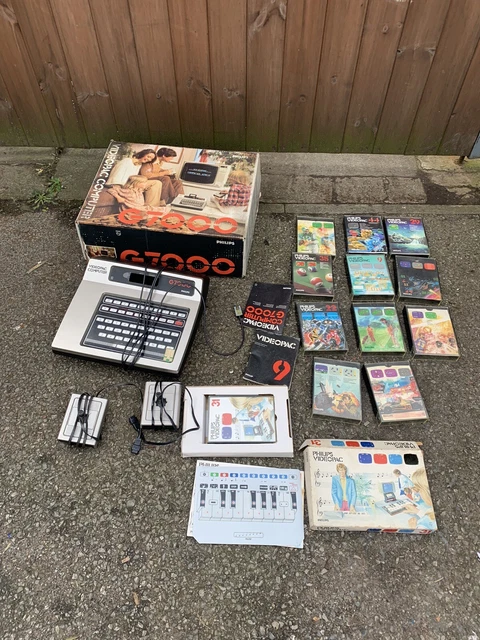 PHILIPS VIDEOPAC G7000 Console Untested No Power Supply Please Read ...