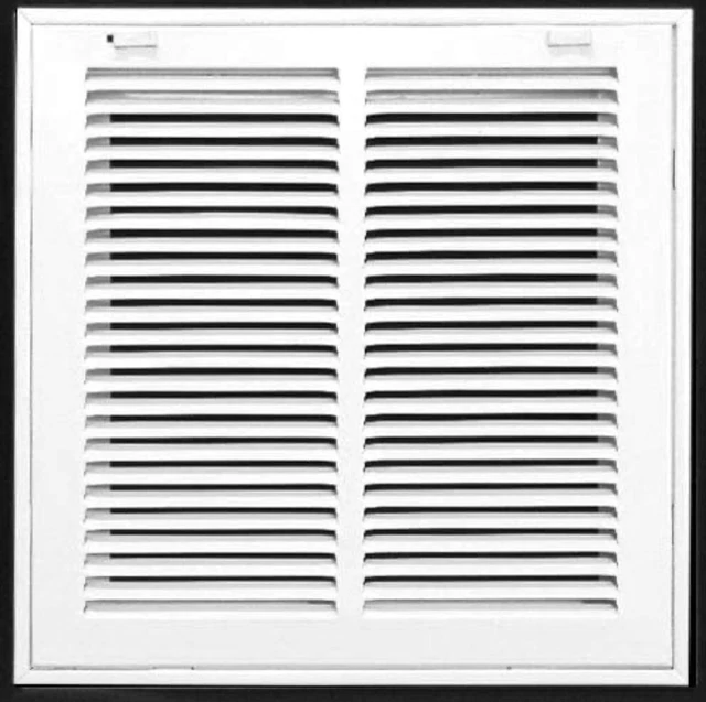 12 X 12 Steel Return Air Filter Grille Removable Face Door For 1 12-x-12-steel-return-air-filter-grille-removable-face-door-for-1