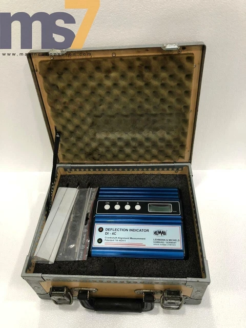 LEMAG DI-4C DIGITAL Crankshaft Deflection Indicator With Accessories ...