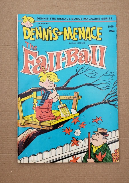 DENNIS THE MENACE #85 Bonus Magazine 1970 Fall-Ball Fair comic book ...