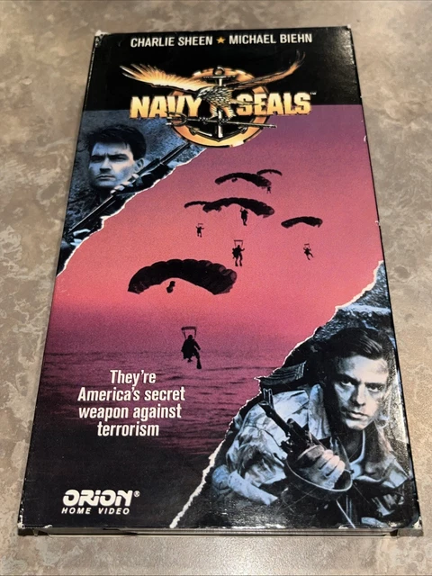 NAVY SEALS (VHS Video, 1990) Charlie Sheen **TESTED** £4.49 - PicClick UK