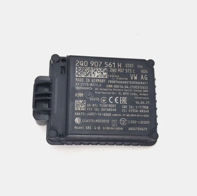 ORIGINAL VW ACC radar control unit distance sensor seat Audi VW ...