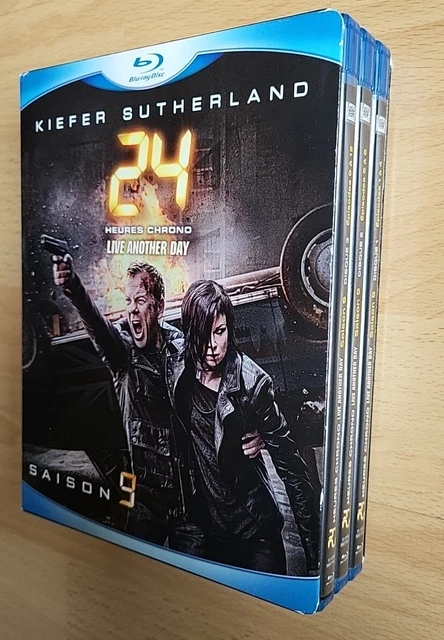 24 HEURES CHRONO Live Another Day Coffret 3 Bluray Integral Saison 9 Sutherland EUR 22,99 ...