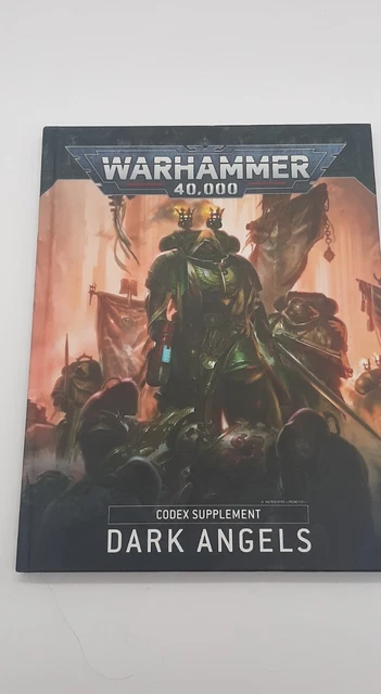 9TH EDITION CODEX Supplement Dark Angels, Primaris Space Marines ...
