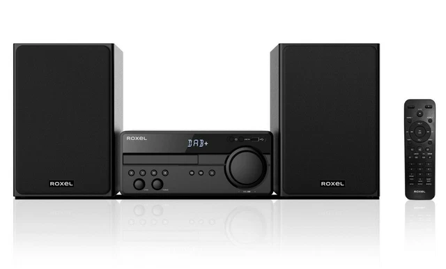 ROXEL RCD 750 Hi-Fi System - CD Player, DAB+ Radio, MP3/USB + REMOTE ...
