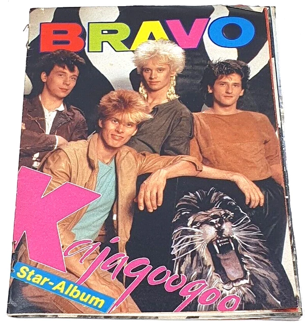 BRAVO STAR ALBUM 80's Vintage German Music Magazine Cover Kajagoogoo £3.55 - PicClick UK