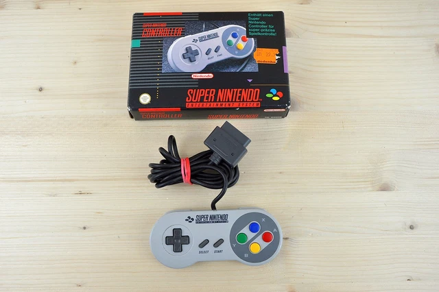 SNES - ORIGINAL Super Nintendo Controller in OVP EUR 49,95 - PicClick DE