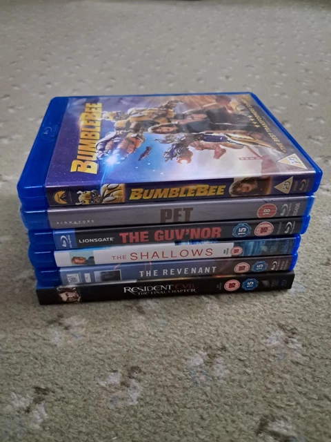 BUMBLEBEE, PET, SHALLOWS, Revenant, The Guvnor, Resident Evil Final ...