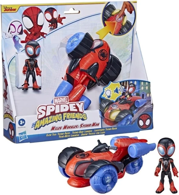 MARVEL SPIDEY AND His Amazing Friends Tech Techno Racer Toy Car £16.89 ...