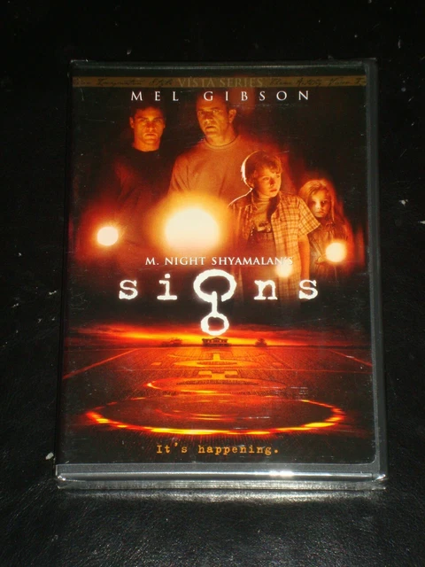 SIGNS, DVD, BRAND New, MEL GIBSON, JOAQUIN PHOENIX, M. NIGHT SHYAMALAN ...