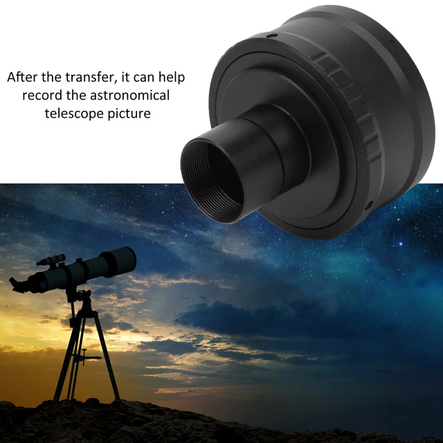 TELESCOPE 0.965IN T Mount Adapter And Lens Adapter Ring For Samsung NX ...