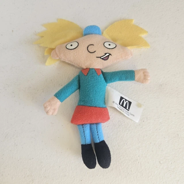HEY ARNOLD! PLUSH Toy Nickelodeon McDonalds Happy Meal Vintage 2001 $5. ...