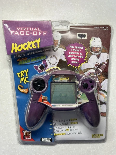 VINTAGE 1999 MGA Virtual Face-Off Hockey Interactive Mega Motion New ...
