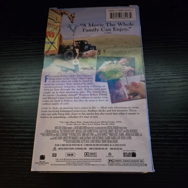 SECONDHAND LIONS (VHS, 2004) £4.44 - PicClick UK