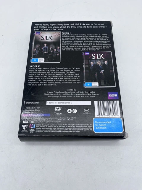 SILK SERIES 1 & 2 DVD Boxset BBC ABC Region 4 £2.35 - PicClick UK