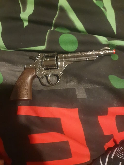 VINTAGE GONHER MADE In Spain Castalla 44 No 80 Cap Toy Gun 1980’s £15. ...