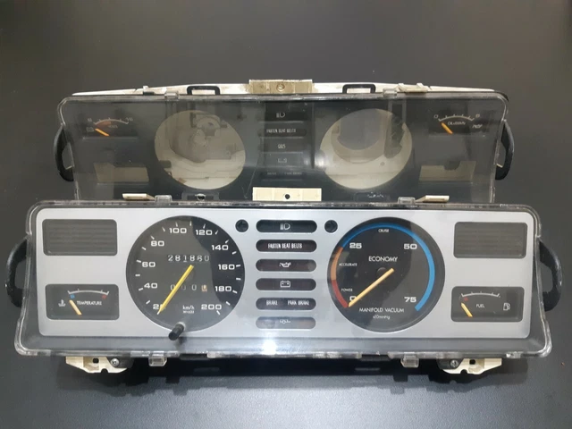 VB VC VH Commodore Instrument Cluster silver plus oil pressure and volt ...