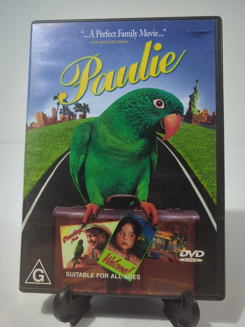 2004 PAULIE DVD Gena Rowlands Tony Shalhoub Cheech Marin Region 4 $9.55 ...