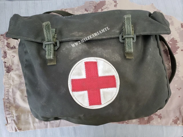 CANADIAN MILITARY FIRST Aid Field Rescue Medical Assistant Satchel $160 ...