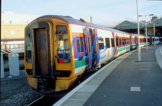BRITISH SCOTRAIL DIESEL Multiple Unit Sprinter Dmu 158703 Inverness O ...