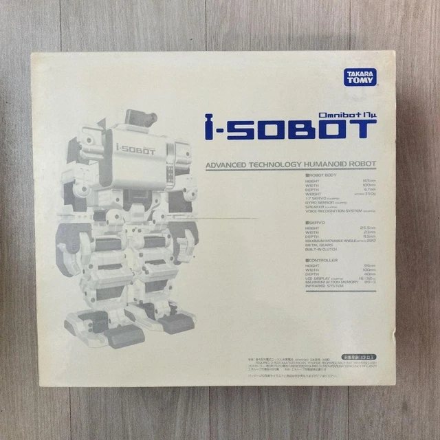 TAKARA TOMY OMNIBOT 17 Mu I-Sobot Humanoid Robot £249.13 - PicClick UK
