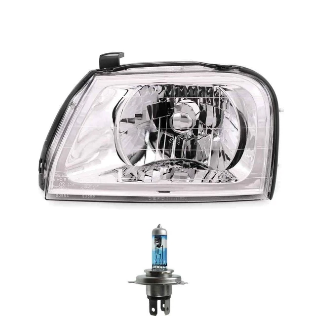 FARO HALÓGENO IZQUIERDA H4 para Mitsubishi L 200 Inclusive de Lámparas ...