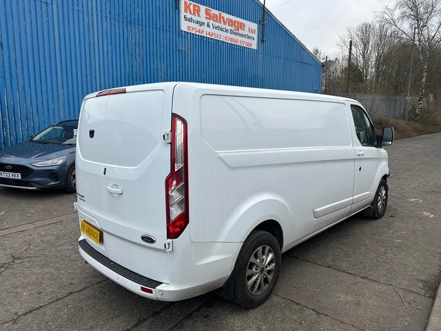 2023 FORD TRANSIT Custom 3000 Limited 2.0 Diesel White Roof Aerial ...
