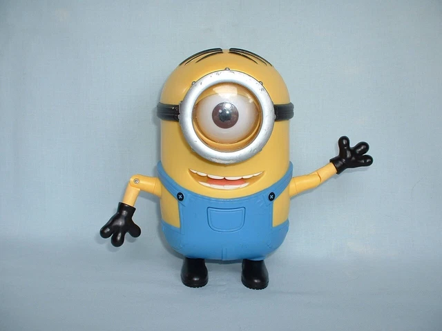 DESPICABLE ME MINIONS Talking 8" STUART MINION Action Figure Toy ...