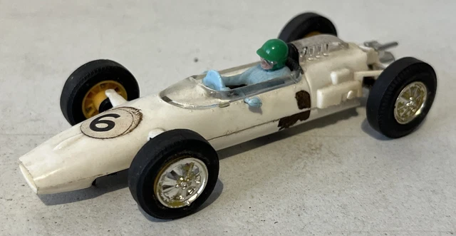 SPARES SCALEXTRIC C81 Cooper White #6 Classic 1:32 F1 Formula One Slot ...