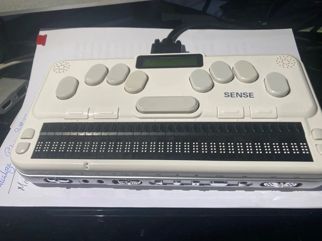HIMS BRAILLESENSE PLUS B32 braille display PDA, 2011 , working $350.00 ...