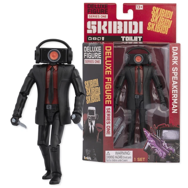 SKIBIDI TOILET DELUXE Figure Speakerman, Collectible Figures ...