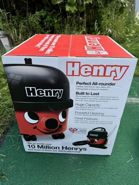 NUMATIC HENRY HVR160 Bagged Cylinder Vacuum Cleaner - Red £140.00 ...
