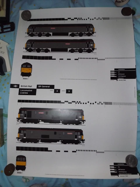 BR CLASS 47 73 Official Railfreight General Sector Prints Diesel Locos ...