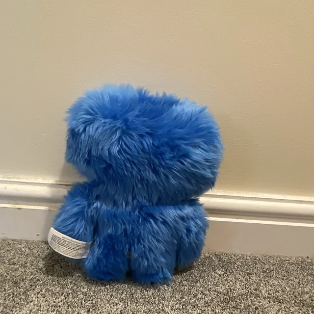 FUGGLER BLUE MONSTER Plush Soft Toy Button Eyes Small 15-35cm Age 4-7 £ ...