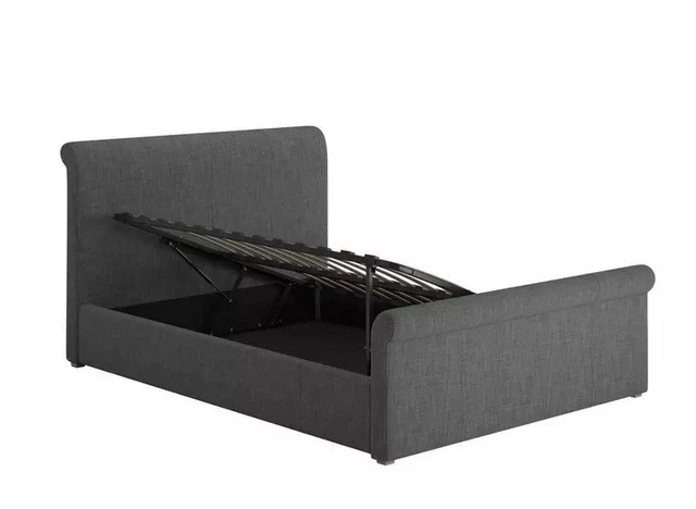 UPHOLSTERED OTTERMAN KING Size Bed Frame with Storage £73.50 - PicClick UK