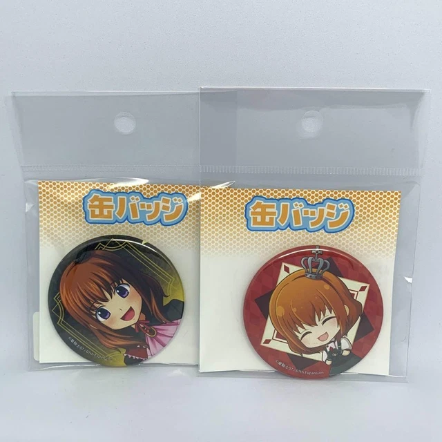 UMINEKO WHEN THEY Cry eeo kuji Maria Ushiromiya E Prize Can badge set ...